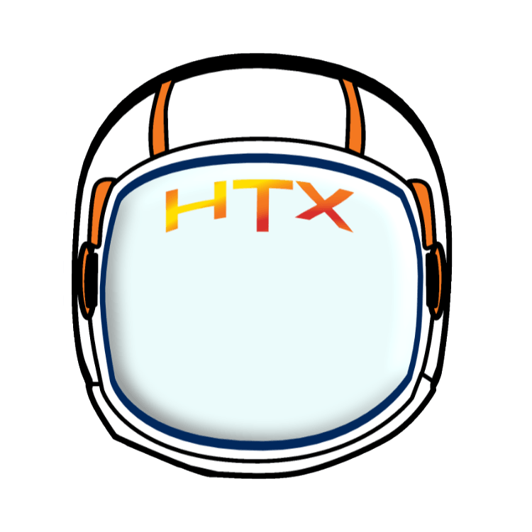 Houston Texas Rainbow Sticker | Briggs 'n' Wiggles